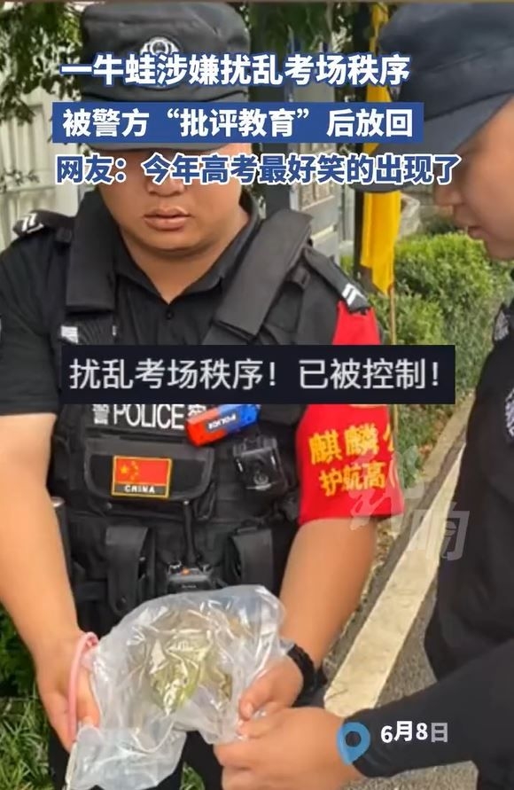 牛蛙影響高考在雲南被「捕」！ - 時事台 - 香港高登討論區