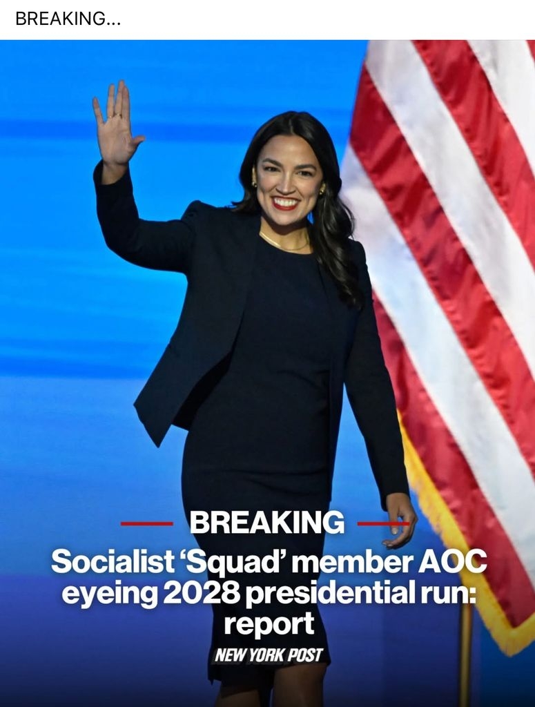 社會主義‘團隊’成員AOC考慮2028年總統選舉：報導 - 時事台 - 香港高登討論區