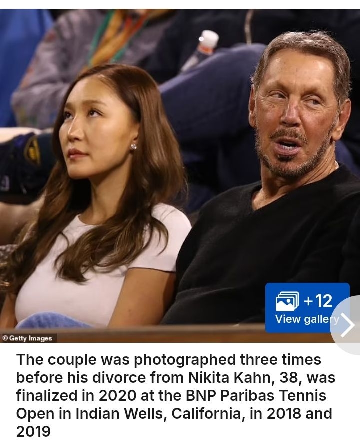 億萬富豪甲骨文80歲老闆Larry Ellison再婚 33歲中國大波嫩妻曝光 - 時事台 - 香港高登討論區