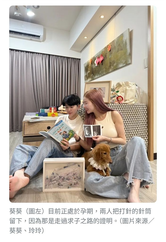 [有圖] 台灣女同性伴侶試管嬰兒求子 孕婦意外變「孕夫」 - 時事台 - 香港高登討論區
